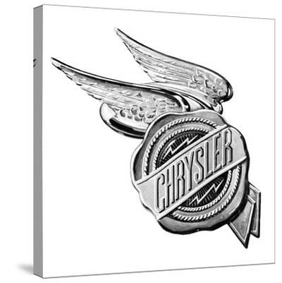 'Chrysler Wings Logo 1928' Stretched Canvas Print | AllPosters.com