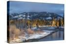 'Blackfoot River at Sunrise Near Ovando, Montana, USA' Photographic ...