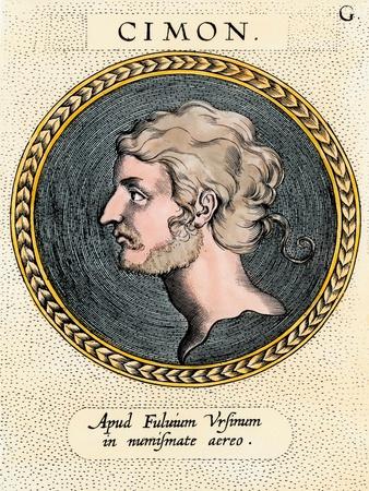 'Cimon (510-450 Bc), General, Strategy and Politician, Who Carried the ...