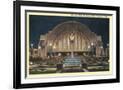 'Cincinnati Union Terminal at Night, Cincinnati, Ohio' Posters ...