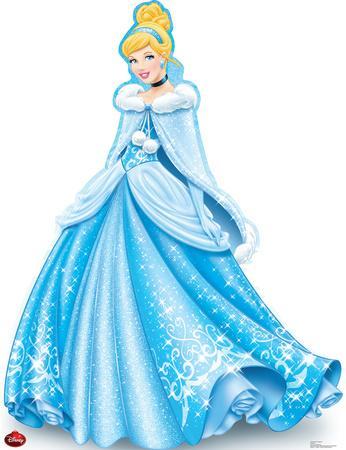'Cinderella Holiday - Disney Lifesize Cardboard Cutout' Cardboard ...