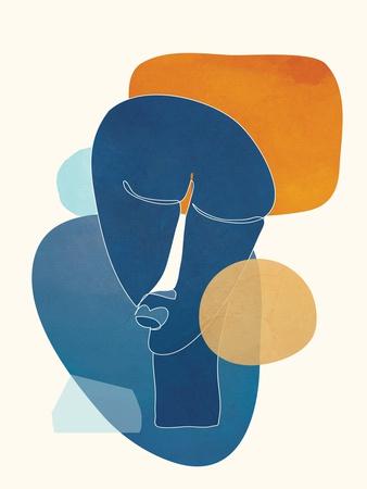 'Abstract Mask Design' Giclee Print - City Art | AllPosters.com