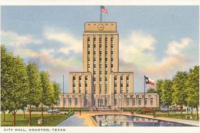 'City Hall, Houston, Texas' Prints | AllPosters.com