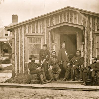 'City Point, Virginia. Lt. Col. Ely S. Parker (Gen. Grant's military ...