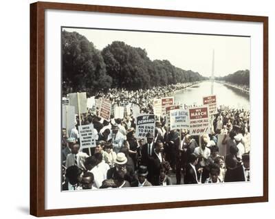 'Civil Rights Washington March 1963' Photographic Print - Associated ...