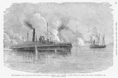 'Civil War Naval Battle' Giclee Print | AllPosters.com