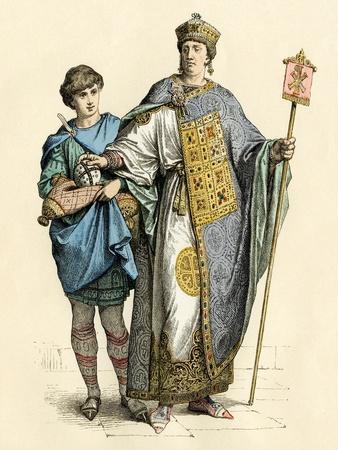 'Civilization of Antiquity: Byzantine Emperor and His Servant ...