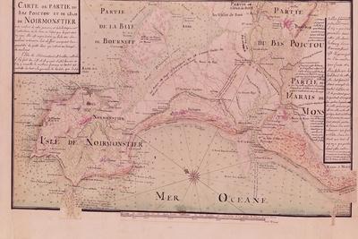 'Atlas 131 H.Fol 71 Map of Part of Bas-Poitou and the Ile De ...