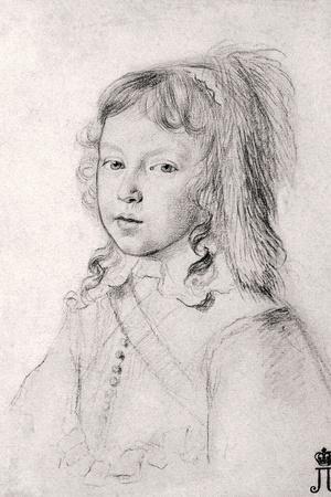 'Portrait Du Roi Louis XIV (1638-1715) Enfant (Portrait of the King ...