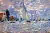 'Claude Monet Les Barques' Print - Claude Monet | AllPosters.com