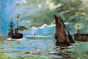 'Claude Monet Seascape' Prints - Claude Monet | AllPosters.com
