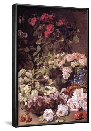 'Claude Monet Spring Flowers Art Print Poster' Posters | AllPosters.com