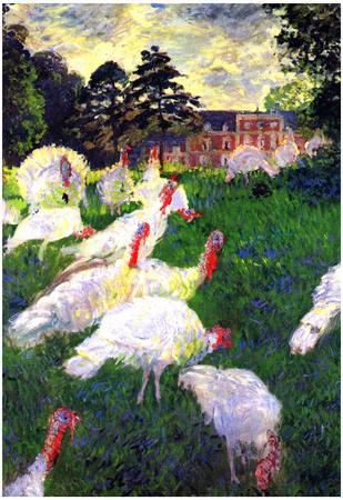 'Claude Monet The Gobbler Art Print Poster' Print | AllPosters.com