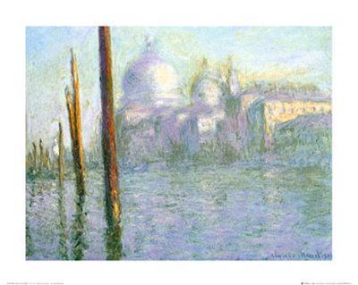 Large Twilight Venice Claude Monet