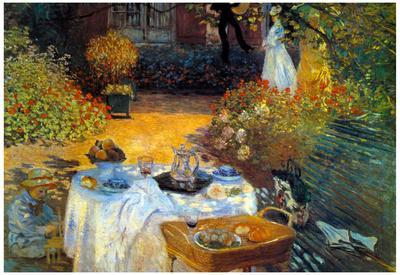 'Claude Monet The Lunch #2 Art Print Poster' Print | AllPosters.com
