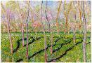 'Claude Monet Trees in Winter Look at Bennecourt Art Print Poster ...