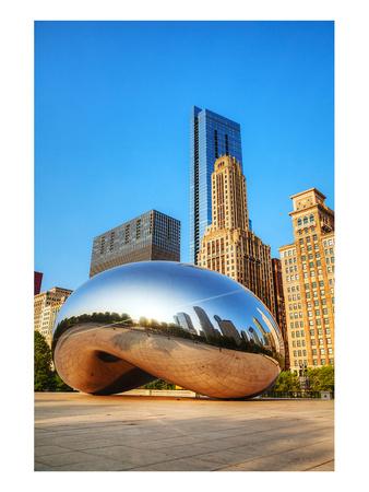 'Cloud Gate Millenium Park' Posters | AllPosters.com