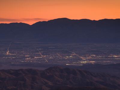 'Coachella Valley And Palm Springs From Key's View, Joshua Tree ...