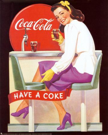 Vintage Coca Cola Poster