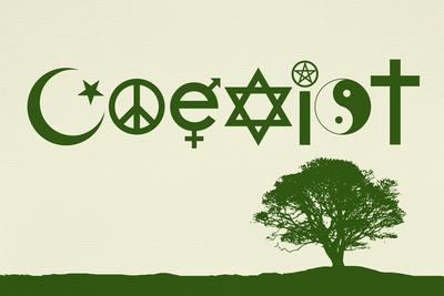 'Coexist Natural Motivational' Poster | AllPosters.com