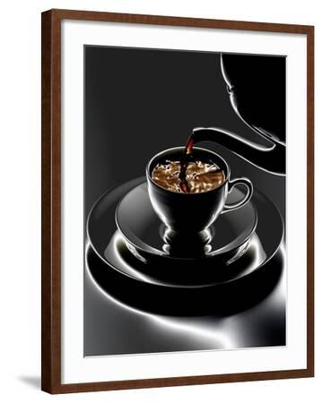 'Coffee Being Poured' Photographic Print - Hermann Mock | AllPosters.com