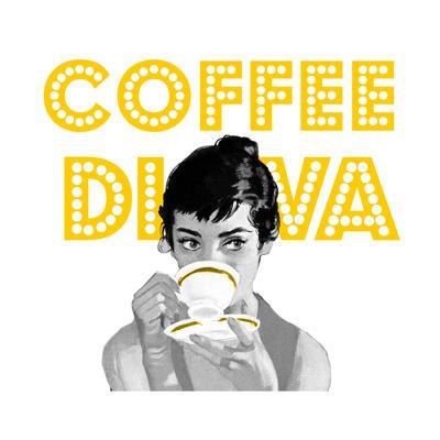 'Coffee Diva' Giclee Print | AllPosters.com