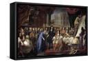 Colbert Presenting the Members of the Royal Academy of Science to Louis ...