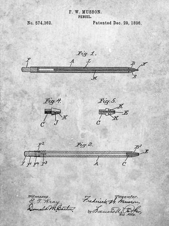 'Pencil Patent' Print - Cole Borders | AllPosters.com
