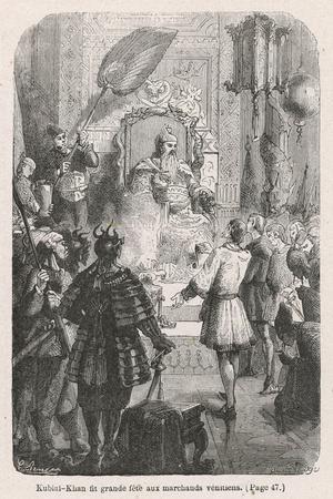 'Marco Polo at the Court of Kublai Khan' Art - Collingridge ...