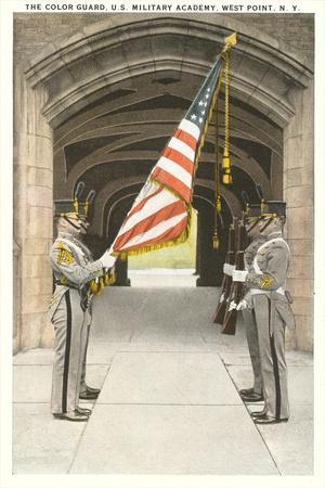 Color Guard, West Point, New York Print | AllPosters.com
