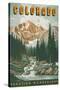 'Colorado Travel Poster' Art | AllPosters.com