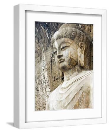 'Colossal Buddha Sculpture at Fengxian Temple of Longmen Grottoes ...