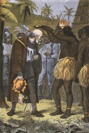 'Columbus, Crowned, Cacique' Art | AllPosters.com