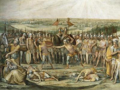 'Combat Between the Horatii and Curiatii' Giclee Print - Giuseppe ...
