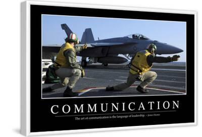 'Communication: Inspirational Quote and Motivational Poster ...