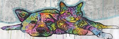 'Companions, Cats, Dogs, Drips, Pets, Colorful, Pop Art, Tom and Jerry ...