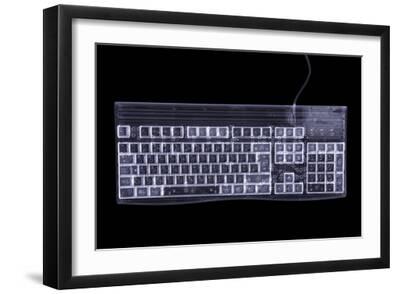 'Computer Keyboard, Simulated X-ray' Photographic Print - Mark Sykes ...