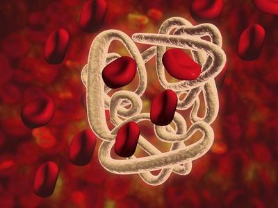 'Conceptual Image of Hemoglobin and Red Blood Cells' Posters ...