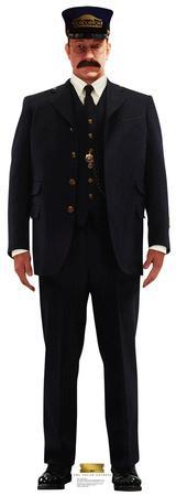 'Conductor - The Polar Express Lifesize Cardboard Cutout' Cardboard ...