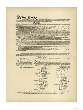 Ratification Of The Constitution Poster