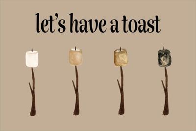 Lets Have A Toast Prints - Corinne Rose Design | AllPosters.com