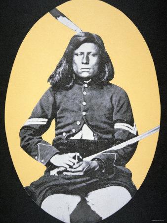 'Corporal Rattlesnake of the Pawnee Scouts' Photographic Print ...