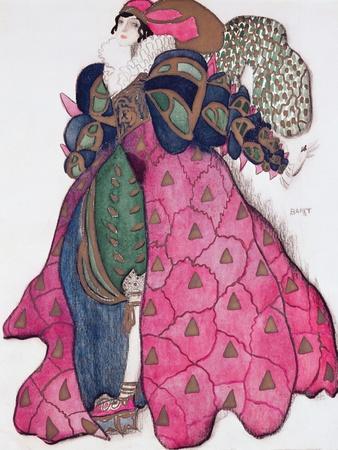 'Costume Design for the Ballet 'La Legende de Joseph', 1914' Giclee ...