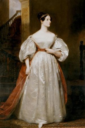 'Countess Augusta Ada Lovelace (1815-185), English Mathematician and ...