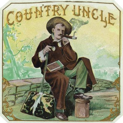 'Country Uncle Brand Cigar Box Label' Posters - Lantern Press ...