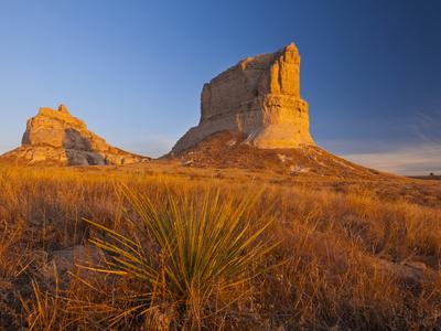 'Courthouse and Jailhouse Rock Near Bridgeport, Nebraska, USA ...