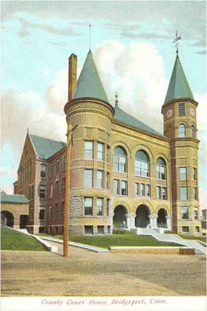 'Courthouse, Bridgeport, Connecticut' Prints | AllPosters.com