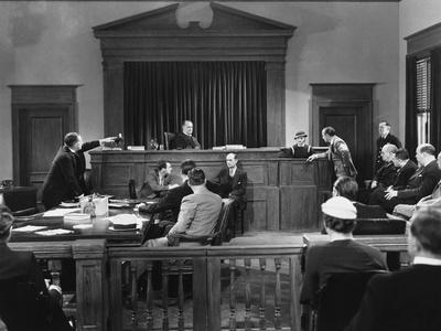 'Courtroom Scene' Photo | AllPosters.com