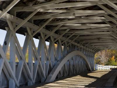 'Covered Bridge over the Upper Ammonoosuc River, Groveton, New ...