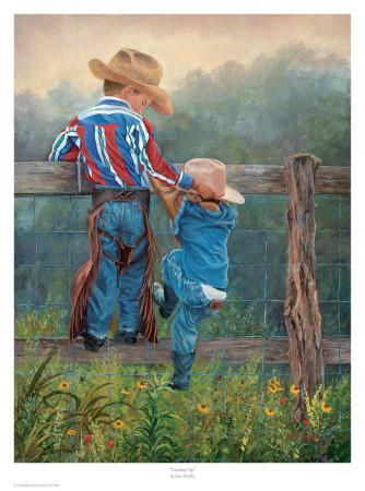'Cowboy Up' Prints - June Dudley | AllPosters.com